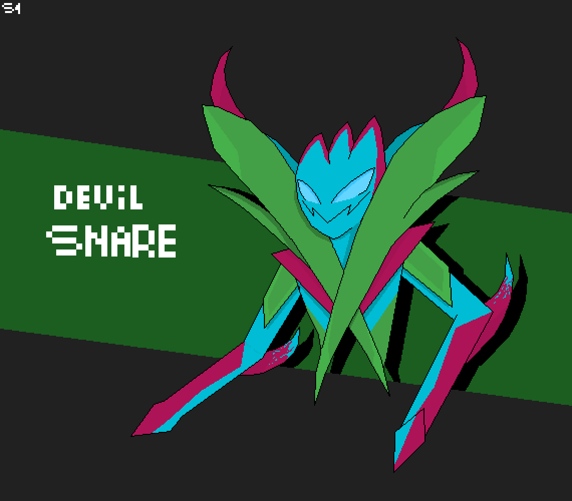 Pixilart - Devil snare (soul knight) by SNUCKEL4