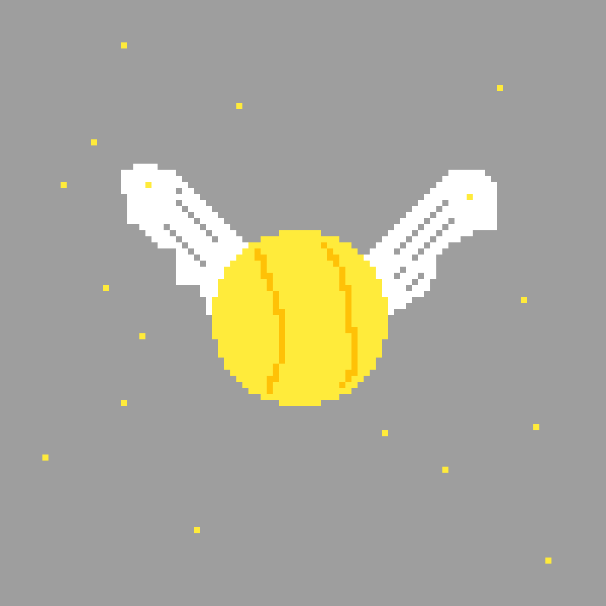 Pixilart - golden snitch by Hamilover