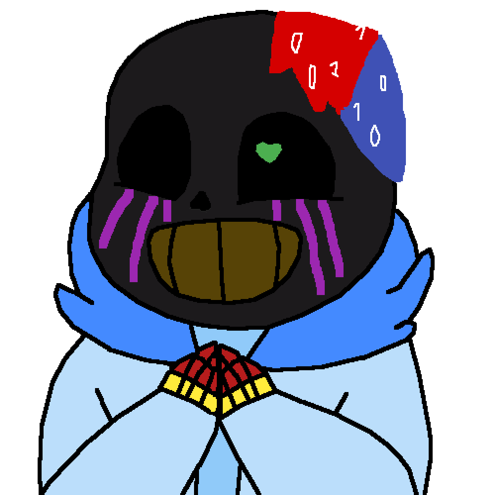 Pixilart - inverted sans by fandomcolors