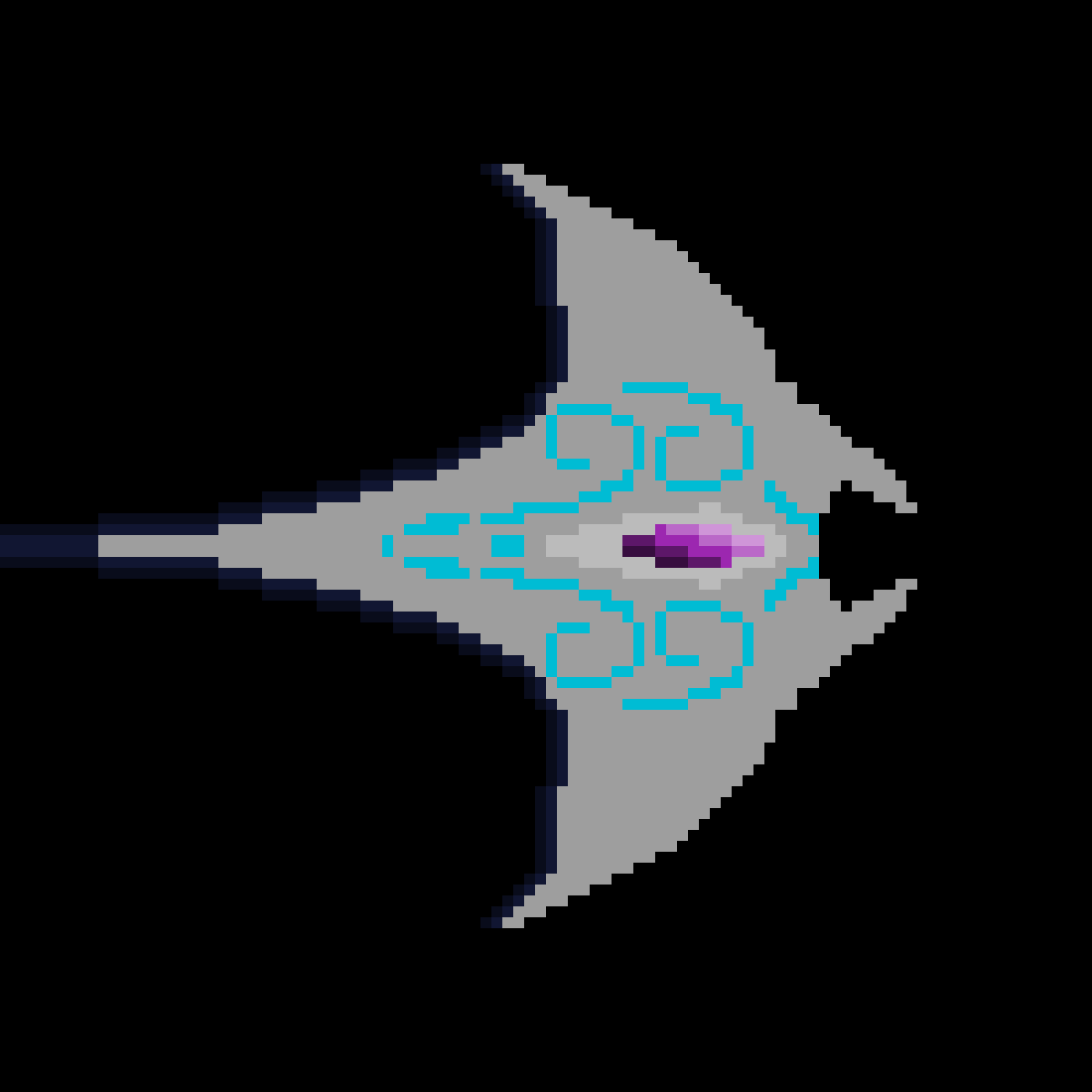 Pixilart - Manta-class Fighter by VikareTheHero