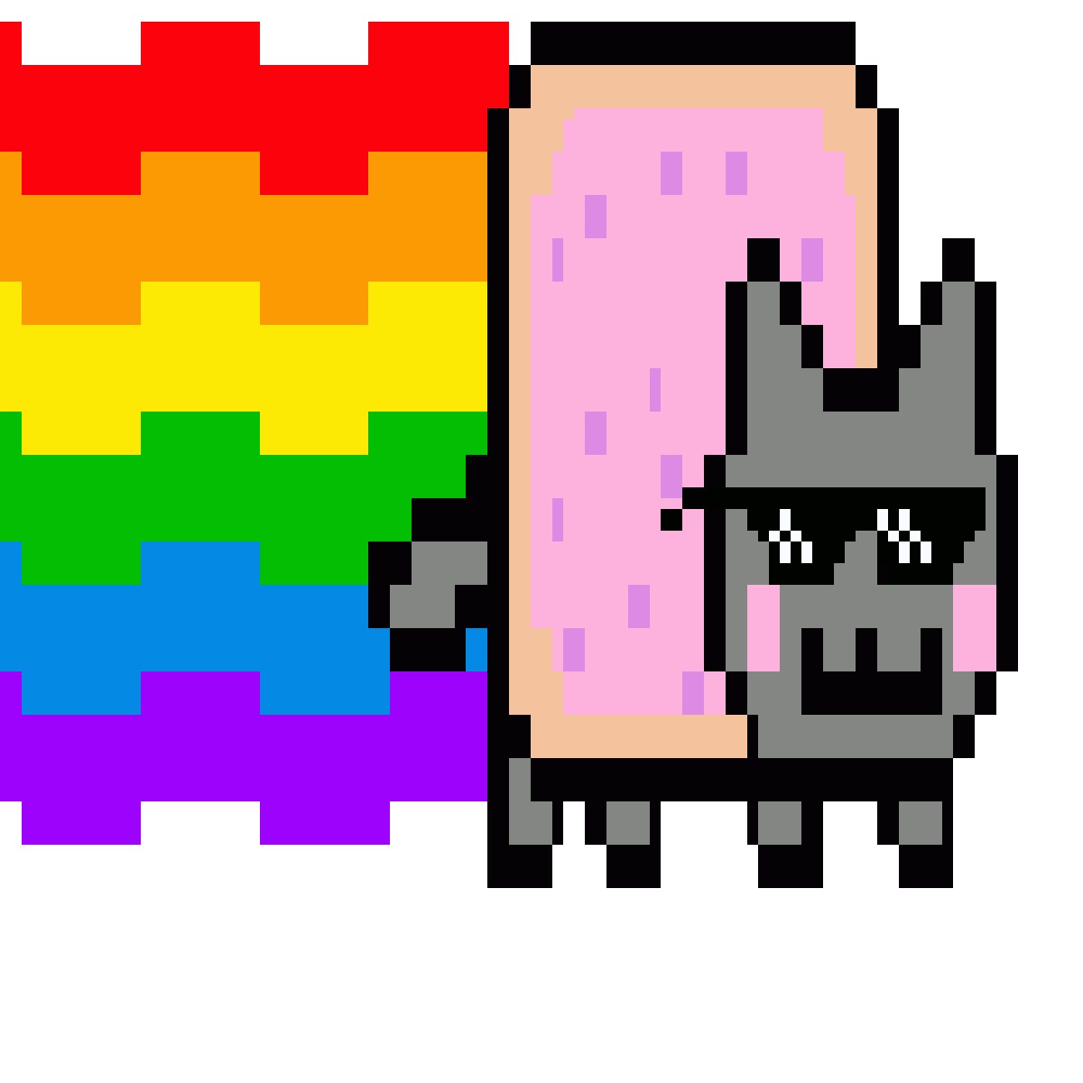 Pixilart - dank nyan cat by JosephStalin