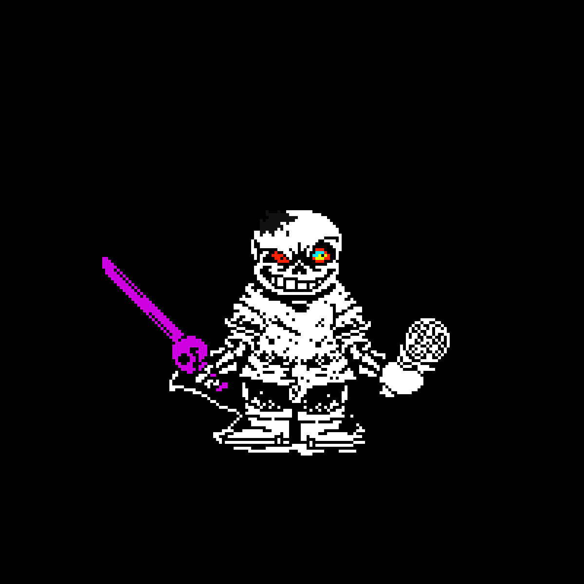 Pixilart - fnf dust trust idle anim by Diamond-Mist