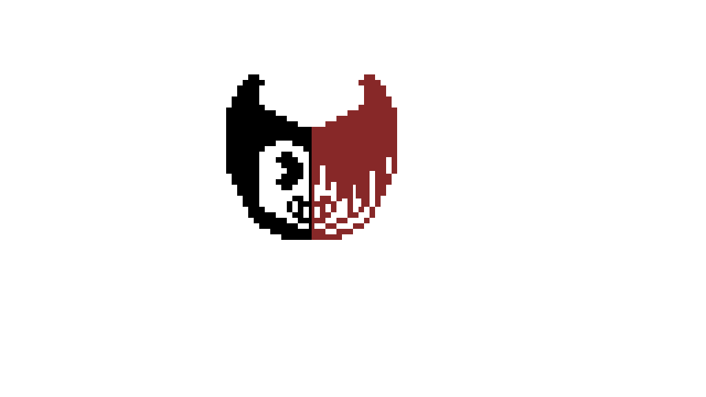 Pixilart - Blood and Ink (BATIM fanart) by Anonymous
