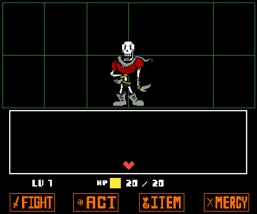 Editing Underfell Papyrus Fight - Free online pixel art drawing tool ...