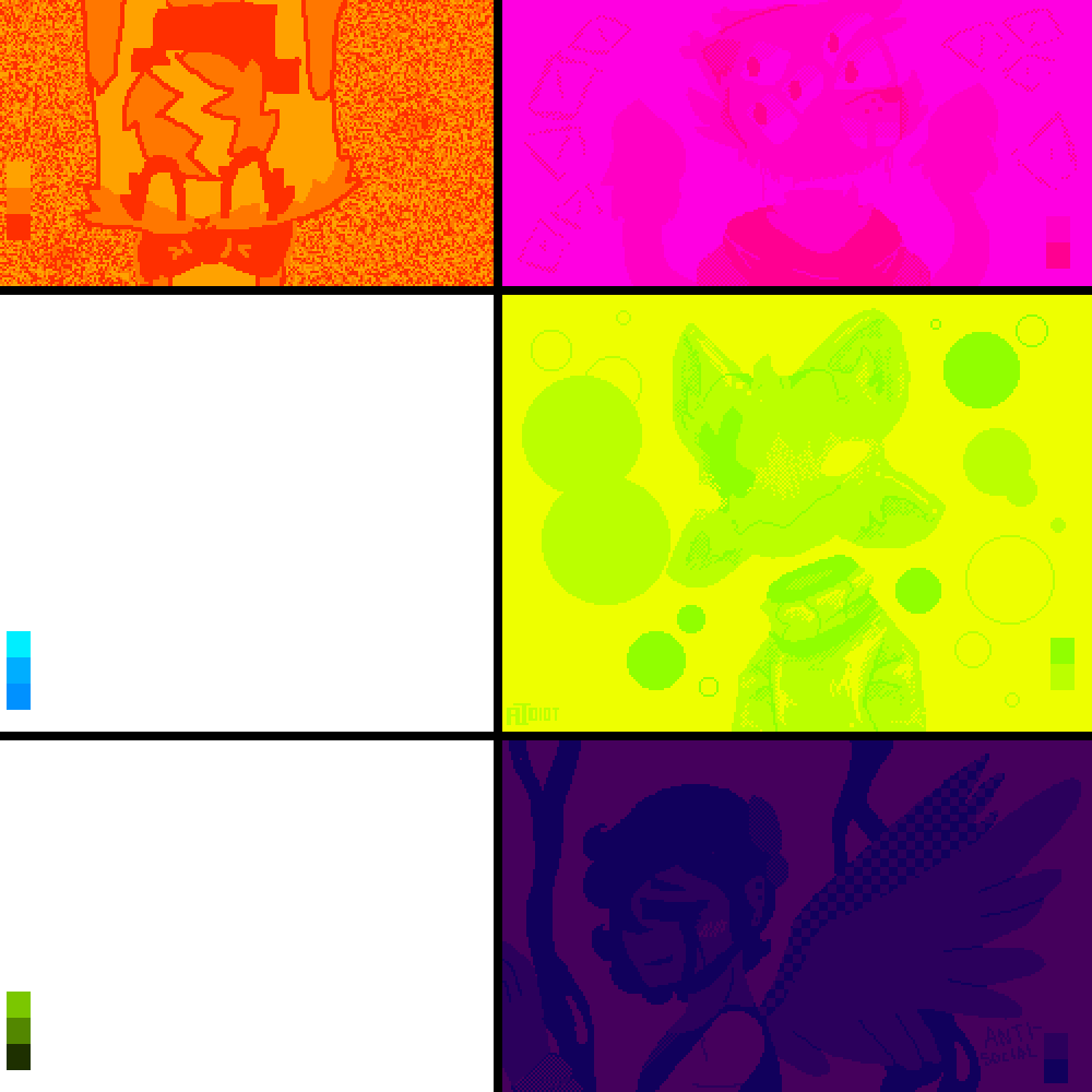 Editing Bright Colour Collab! - Free online pixel art drawing tool ...