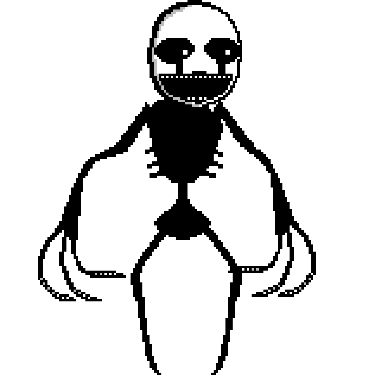 Pixilart - nightmarionne fnf by blue-blue