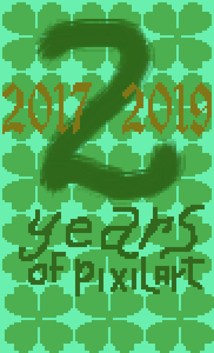 Pixilart - 2 Years of Pixilart Commemorative Clovers Card by KOMBATENT