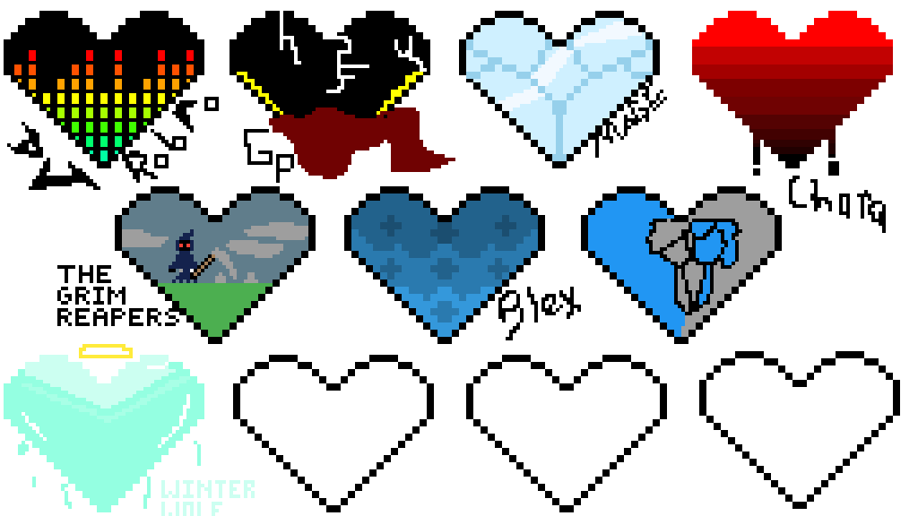Pixilart - Heart Collab by ThatOneDoggo
