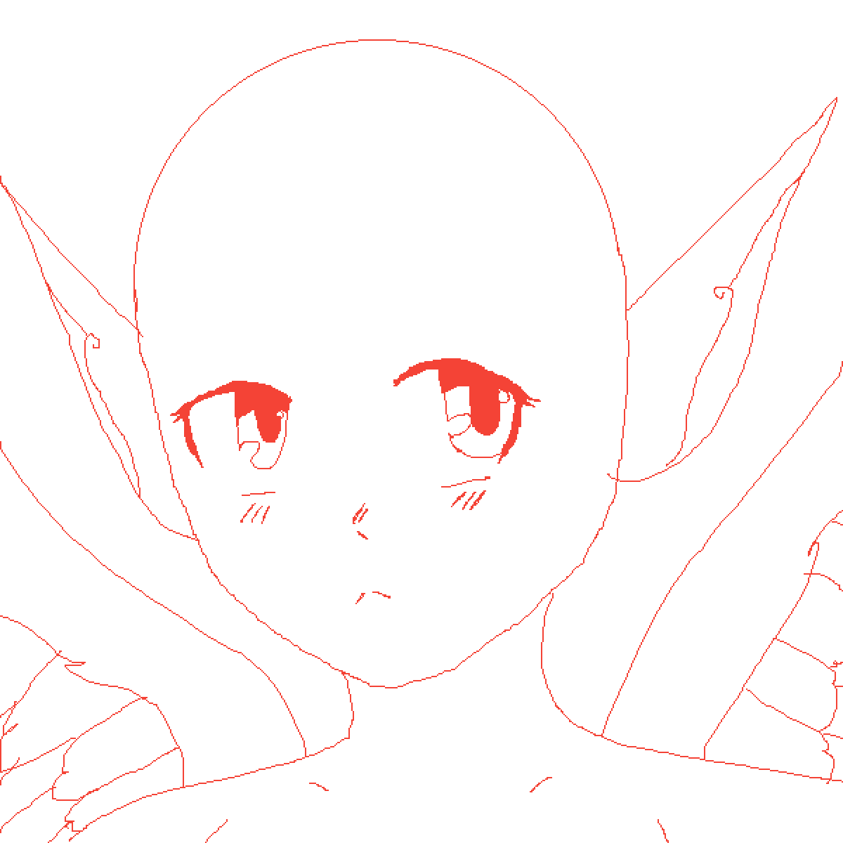 Anime Angel Body Base