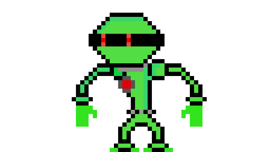 Pixilart - Slime Man by Chromebro