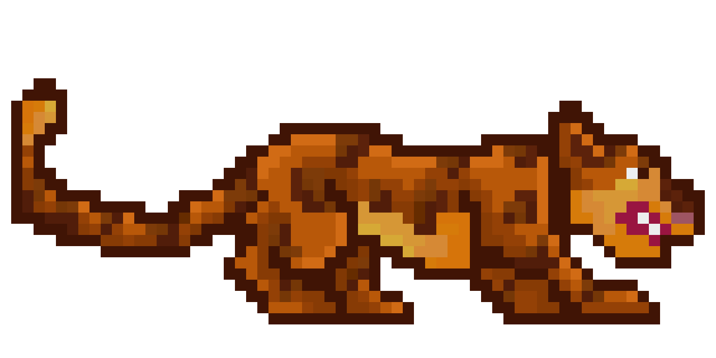 Pixilart - Jaguar Sprite by Charizard2955