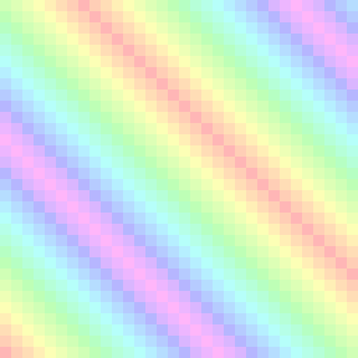 Pixilart - pastel rainbow by NoMorePotatos