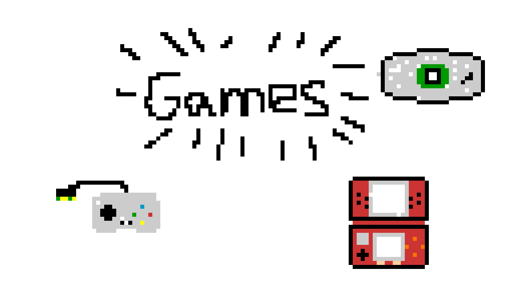 Pixilart - Games old school by bkaniuth827
