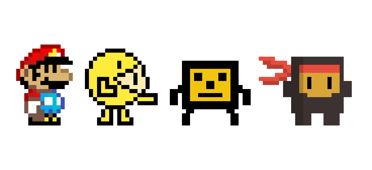 Pixilart - ALL CHARACTER HERO IN OLD GAME by QuanDoMinh