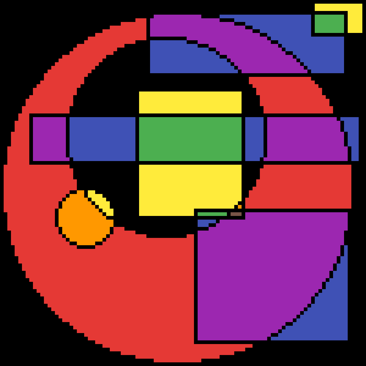 Pixilart - Overlapping Colors by 8-Bit-Axolotl