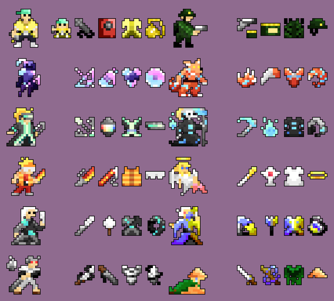 Pixilart - ST pack 1 Sharp n Shiny by RandomSnowbun