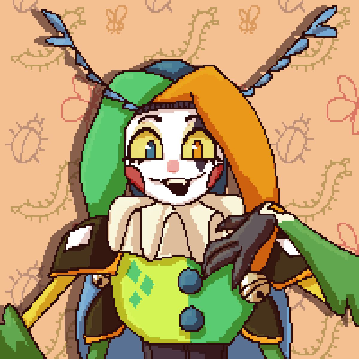 Pixilart - JesterBug pfp by JesterBug