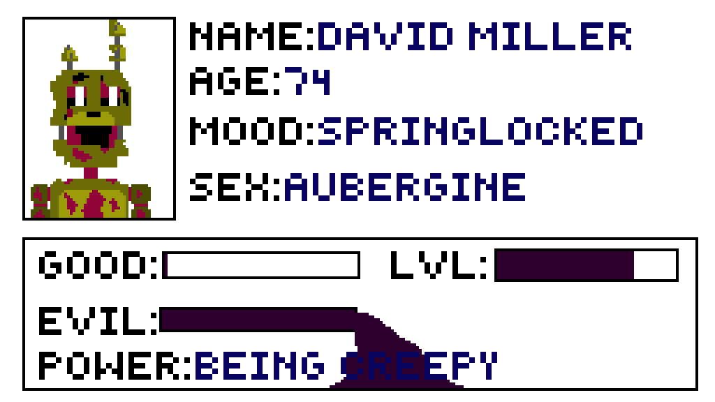 Editing my OC card - Free online pixel art drawing tool - Pixilart