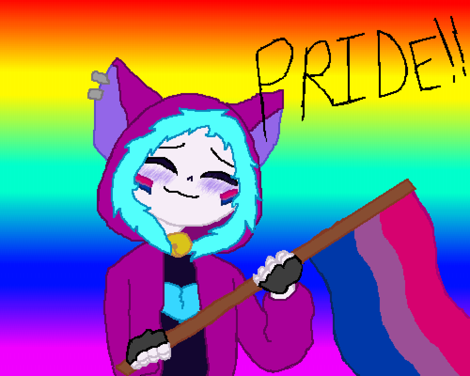 Pixilart - Happy Pride by Undertale-Freak