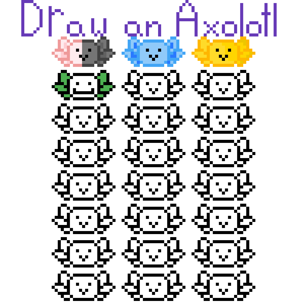 Pixilart - dream axolotl by bluefreddy2020