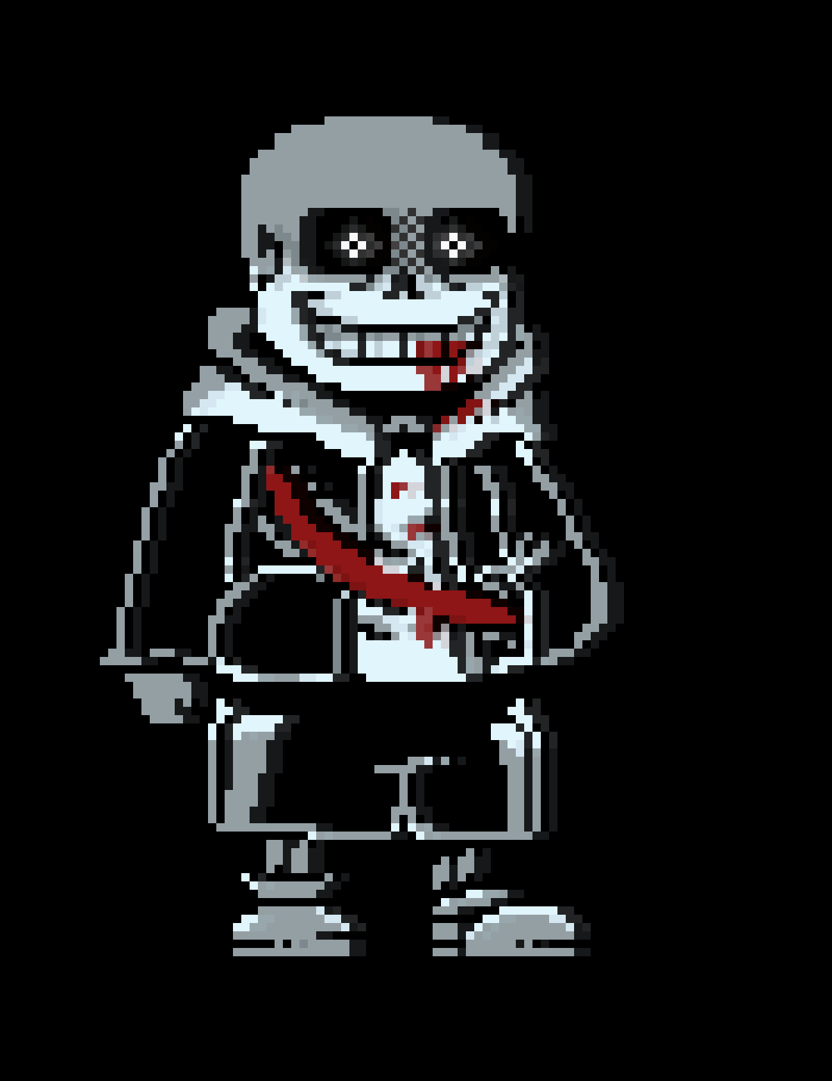 Pixilart - Sans phase 2 fixed by DxSyXfOK7lfl4RQ