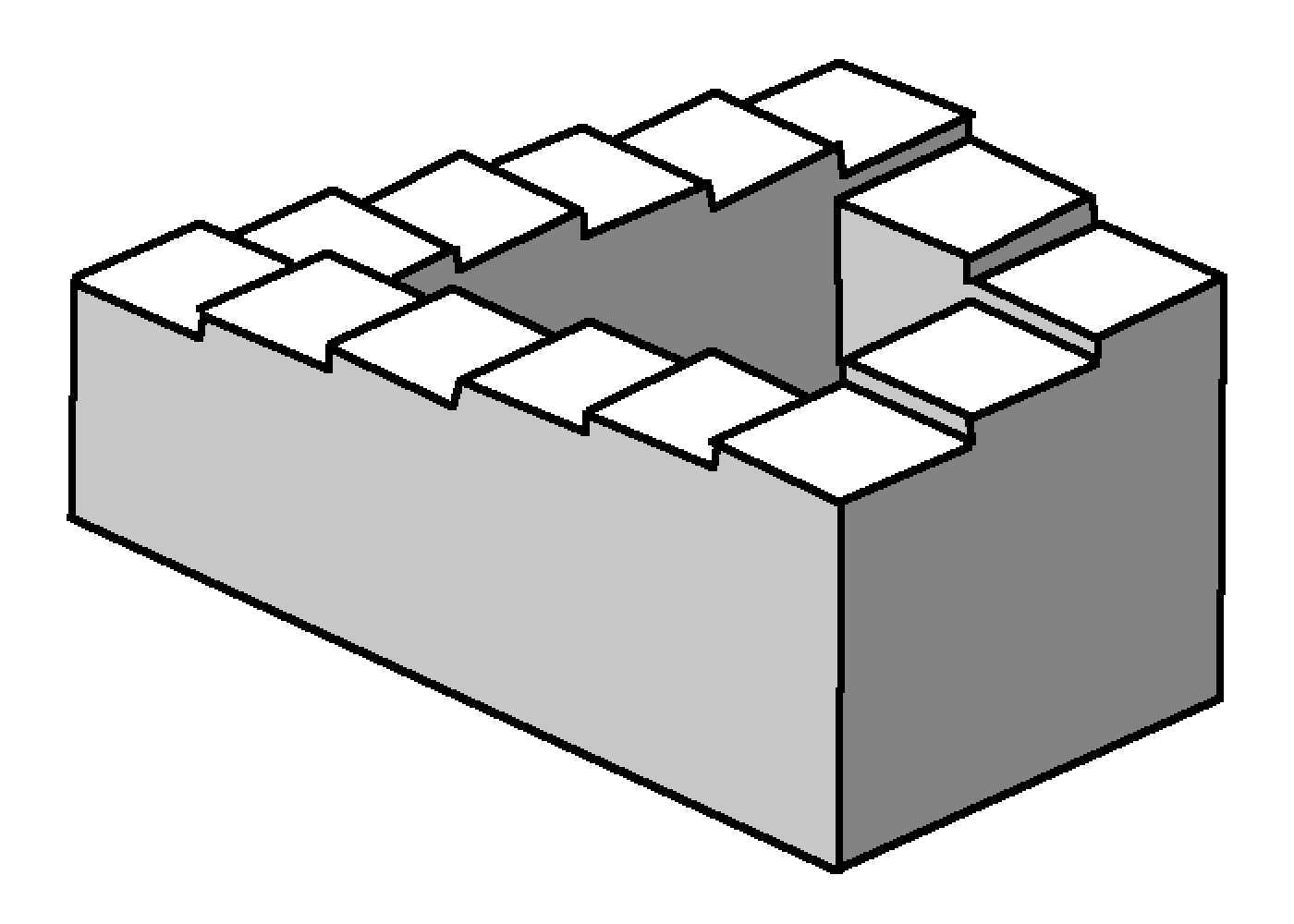 Pixilart - infinity stairs by changeverything