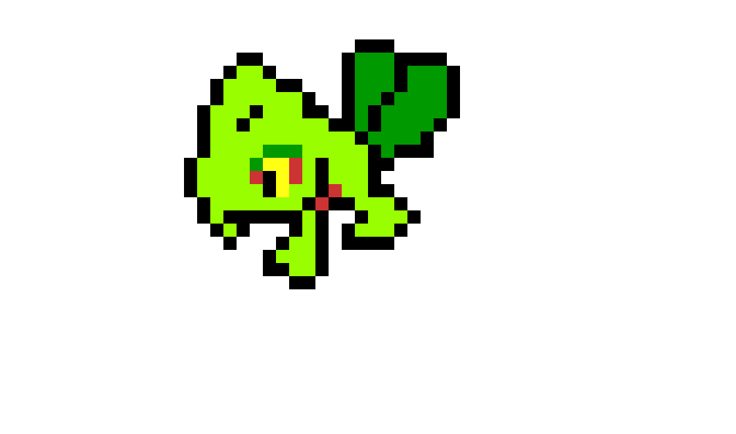Editing Treecko - Free online pixel art drawing tool - Pixilart