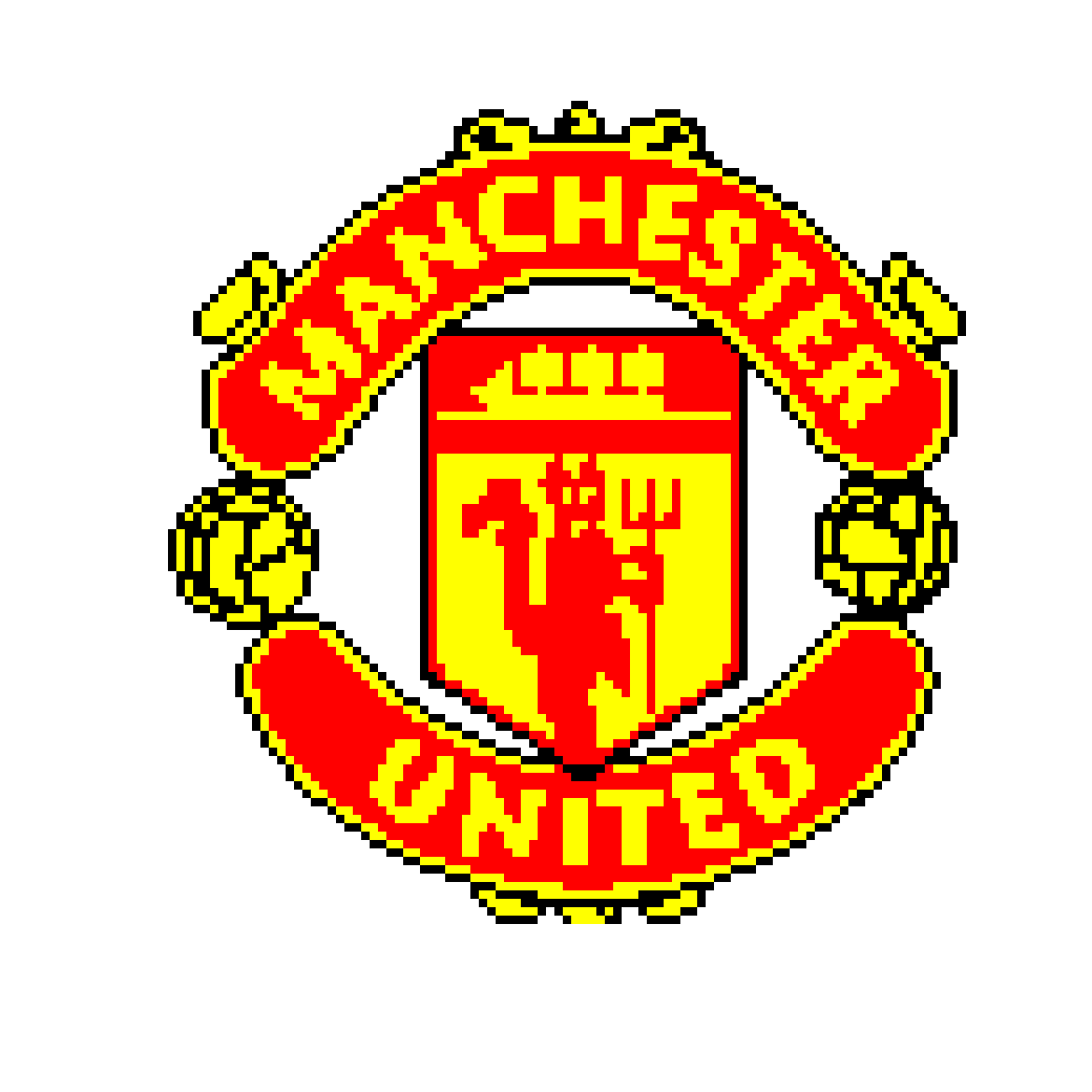Pixilart - Manchester United Logo by Phoenix101