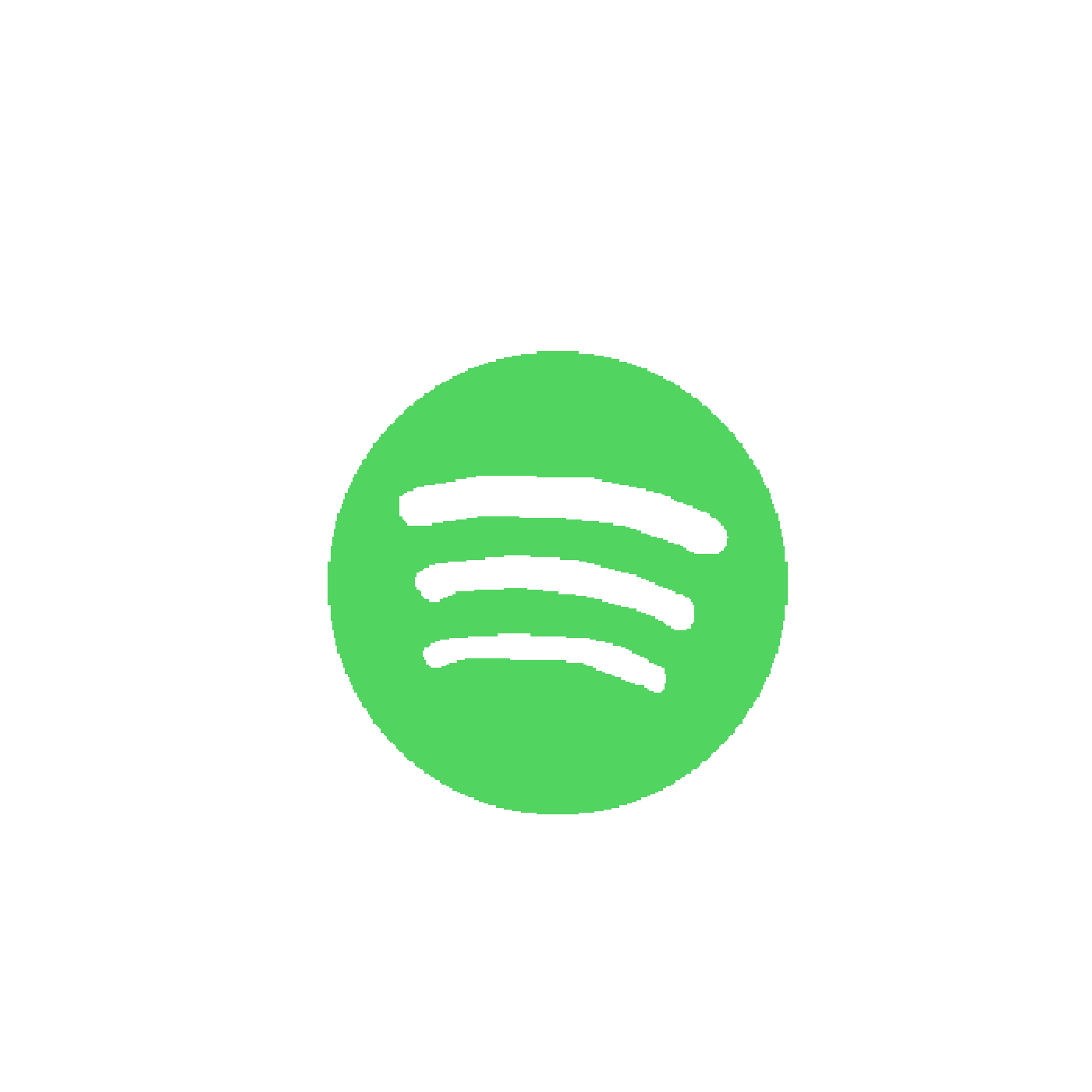 Pixilart - Really bad Spotify logo by cheesed3v