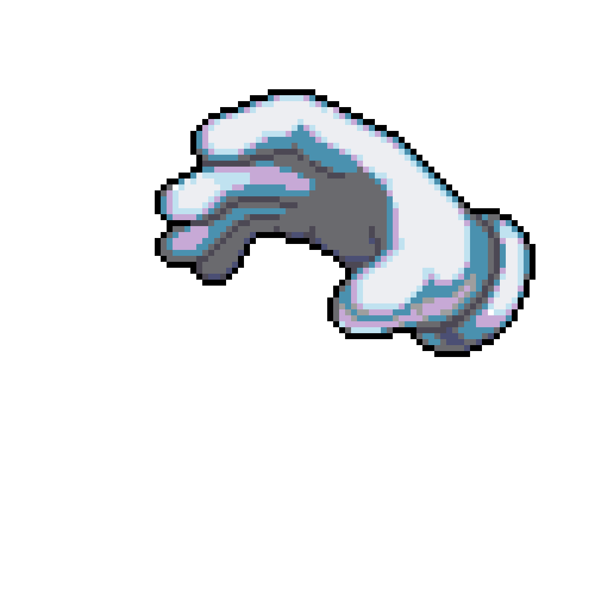 Pixilart - Master Hand! (Super Smash Bros) by Anonymous