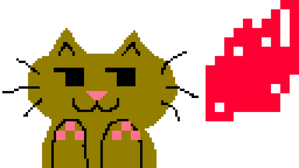 Editing cat - Free online pixel art drawing tool - Pixilart