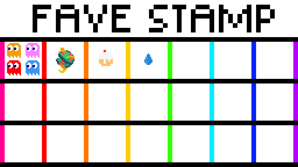 Pixilart - FAVE STAMP: BIG COLLAB! by Bmanzz0226