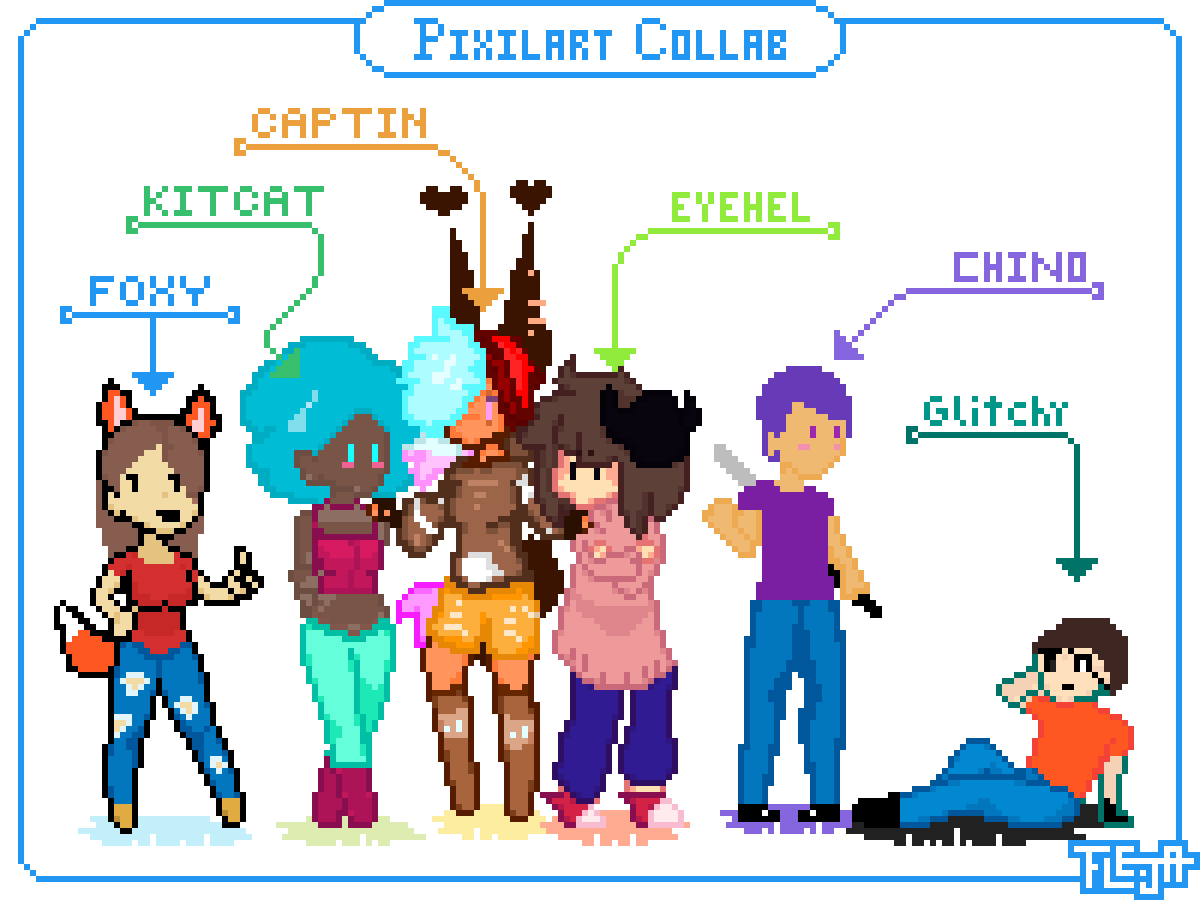 Editing Pixelart Collab - Free online pixel art drawing tool - Pixilart