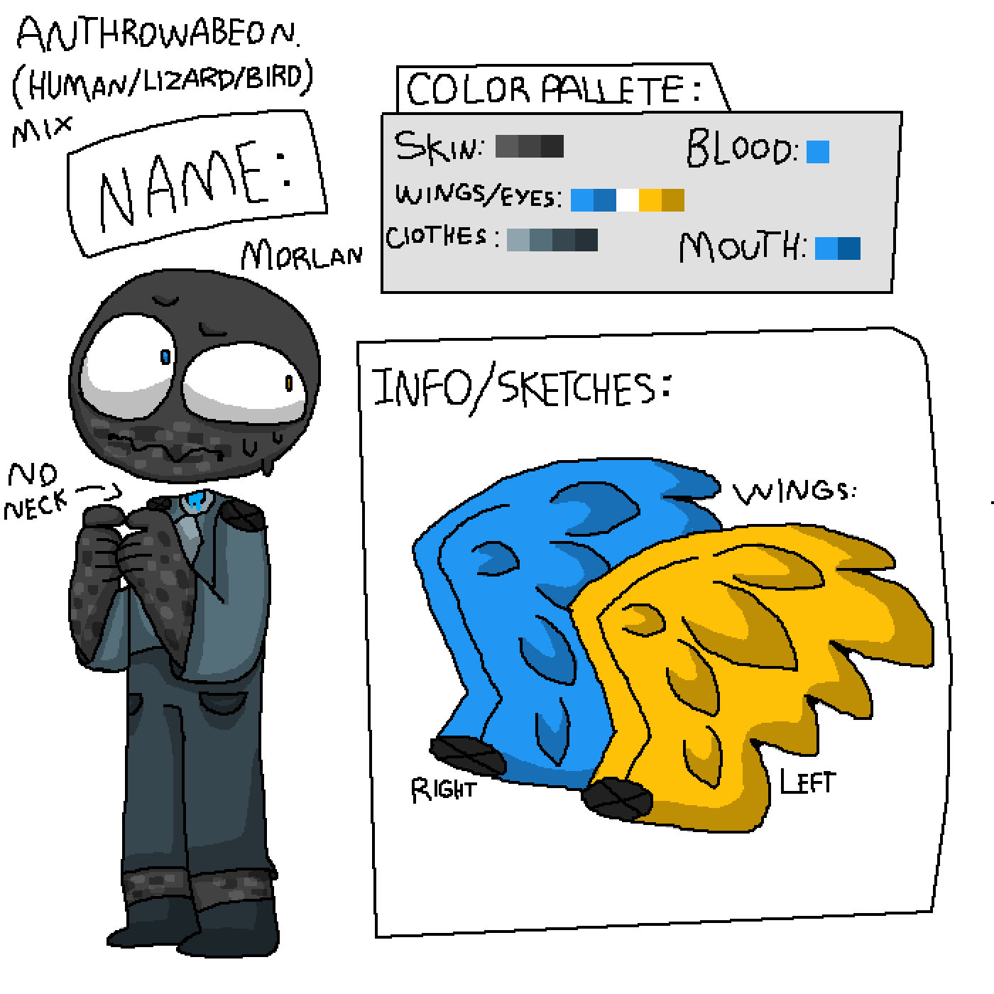 Pixilart - Morlan Ref by Morii