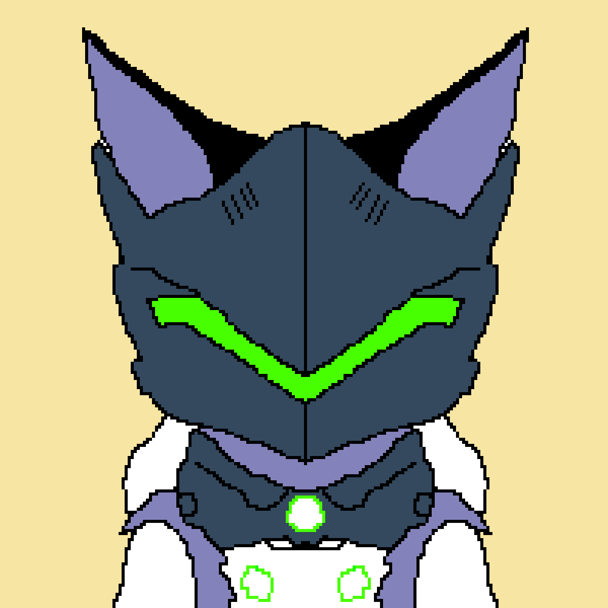 Pixilart - Genji Cat by Fedorov