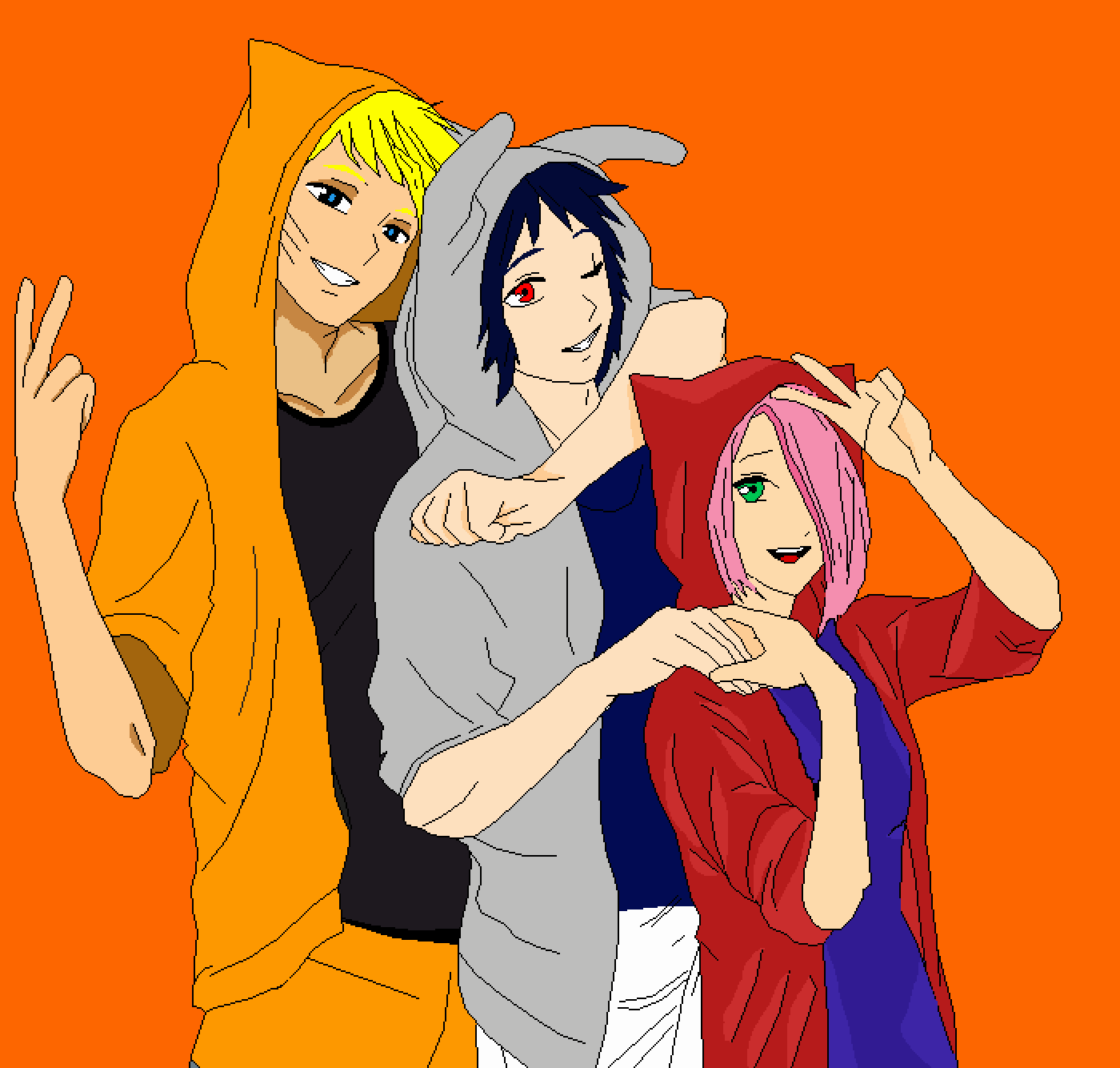 Pixilart - Team 7 by KilluaXYzoldyck