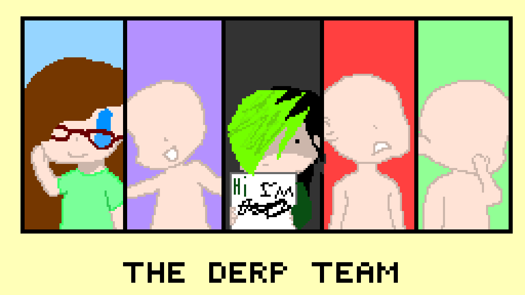 Pixilart - The Derp Team by NarutoEsmi