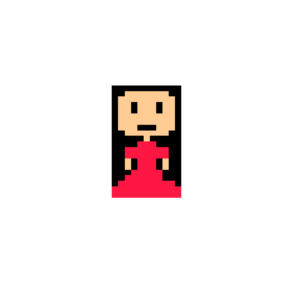 Editing girl - Free online pixel art drawing tool - Pixilart