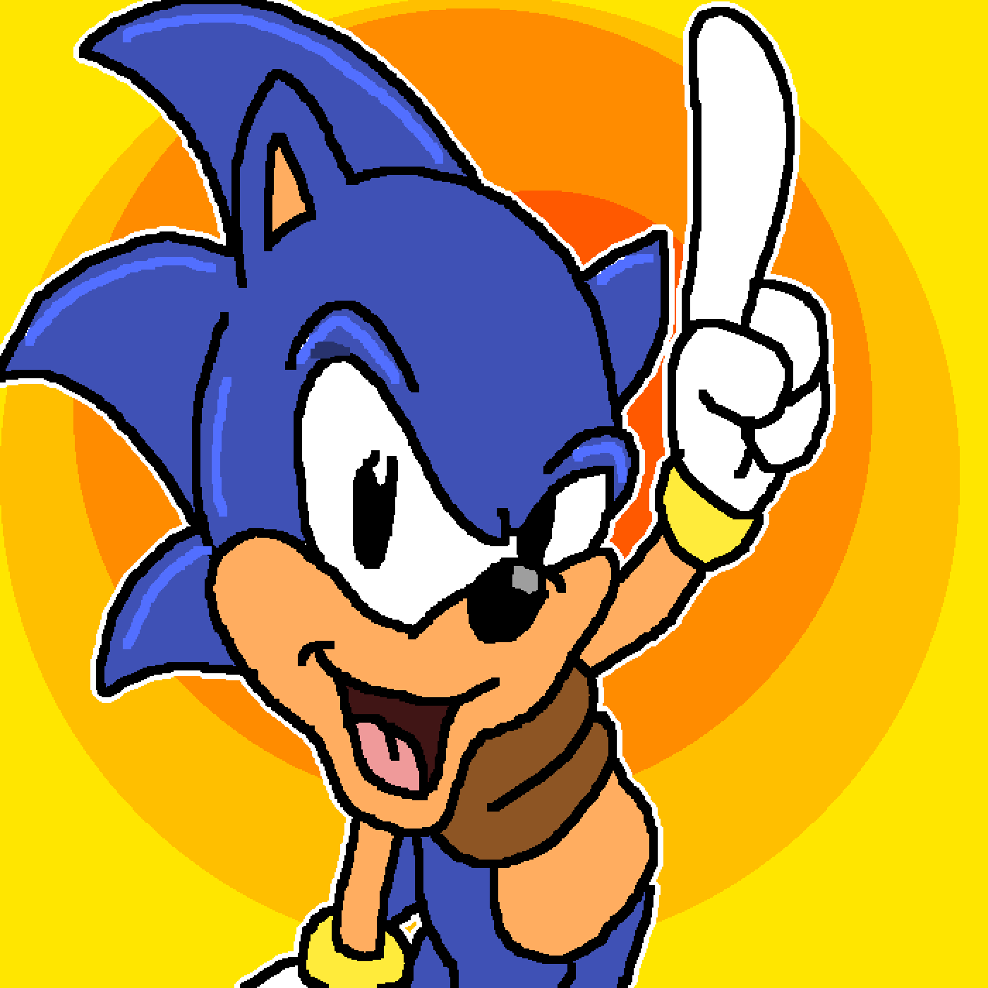 Pixilart - 90's SonicNinja by DigiArcade