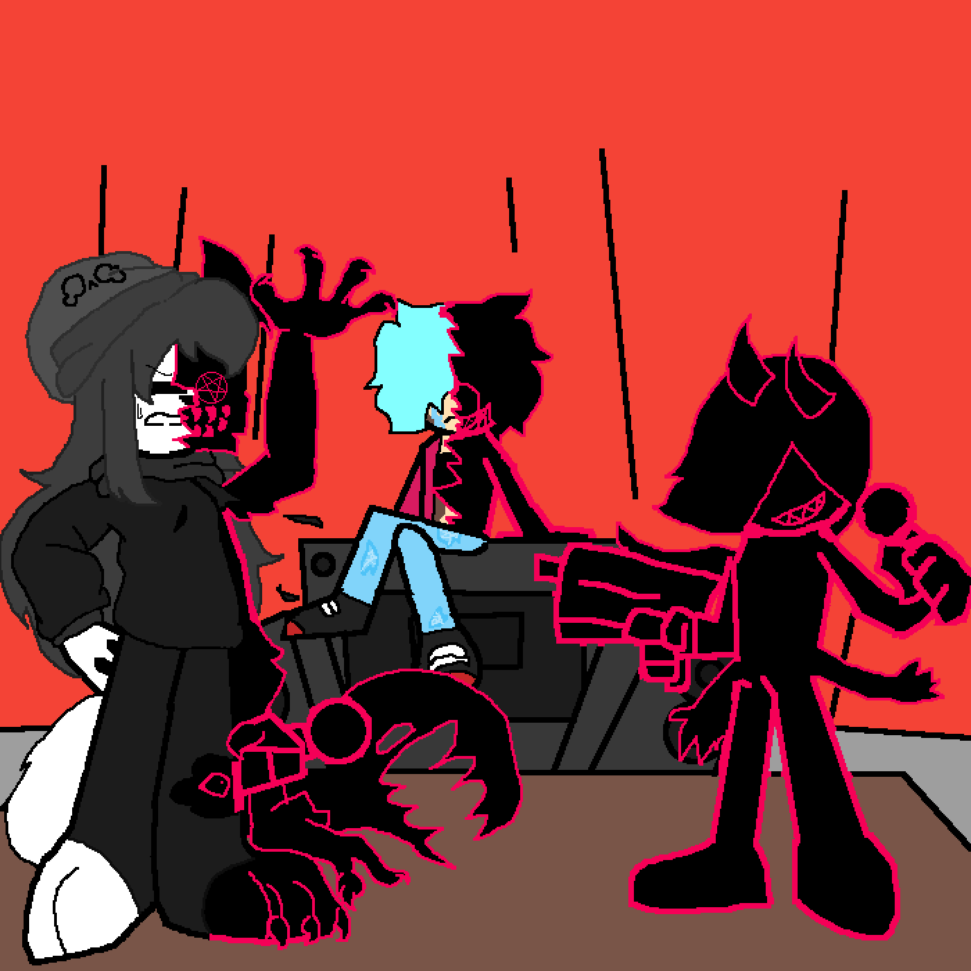 Pixilart - FNF uhh idk by Shallowvacancy