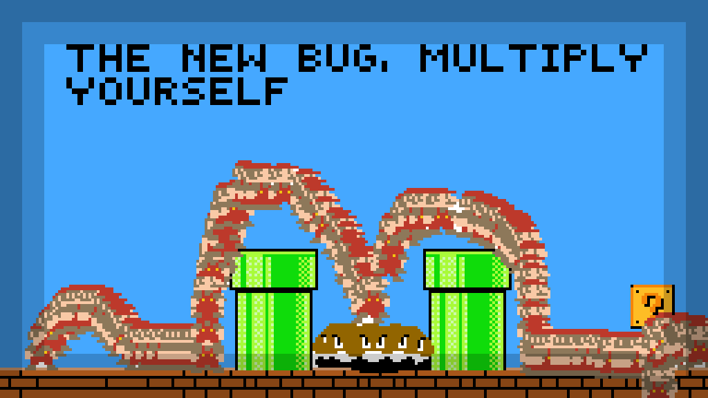 Pixilart - The new bug in Super Mario Bros... by CustomeKeyboard
