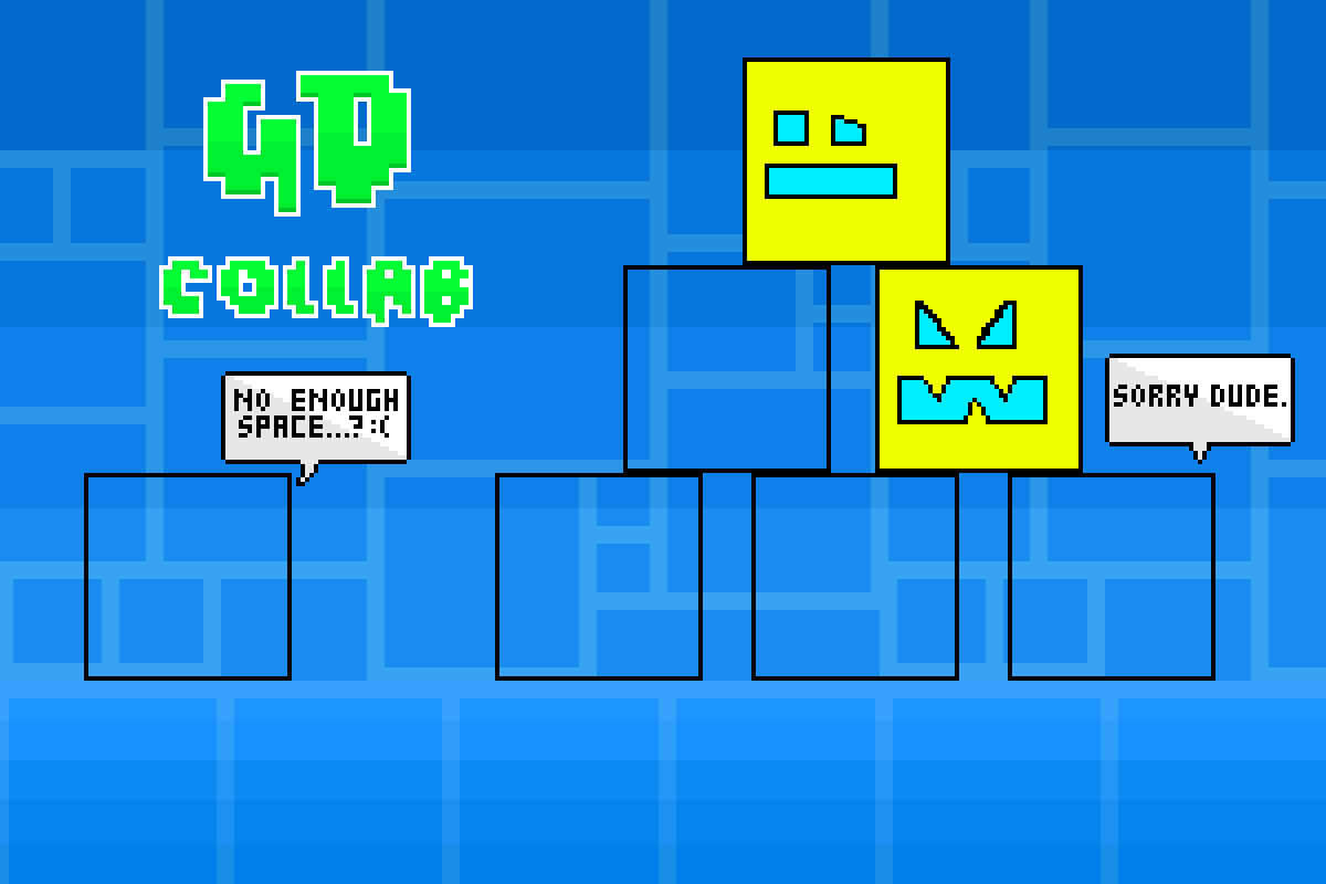 Editing geometry dash - Free online pixel art drawing tool - Pixilart