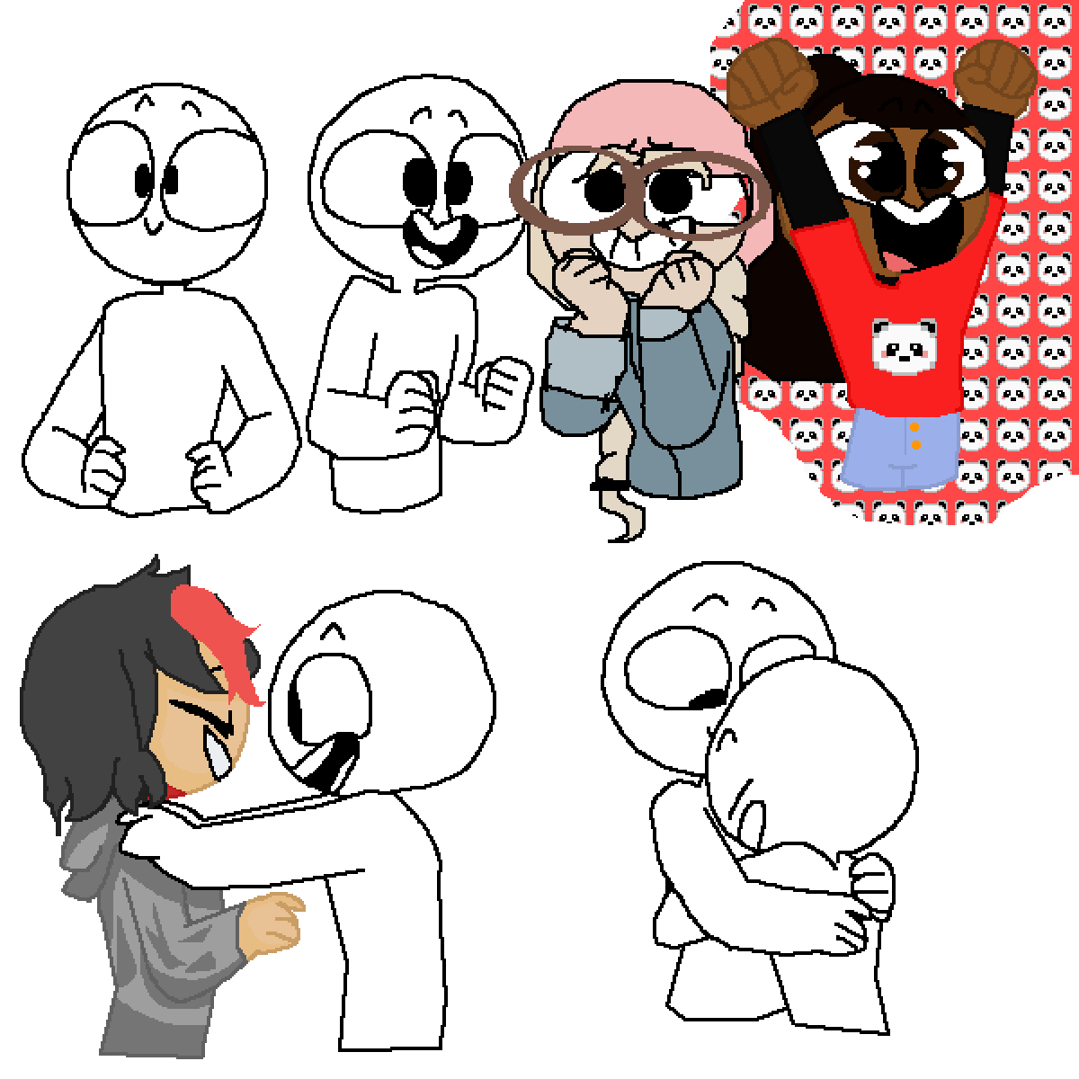 Pixilart - Happy Base by Yeetus-cat