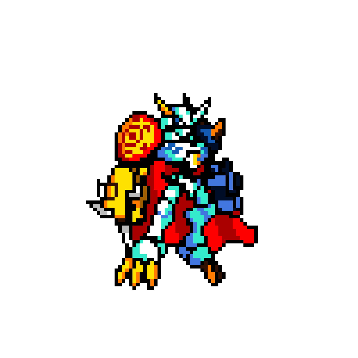 Pixilart - Omegamon by DarkLink00