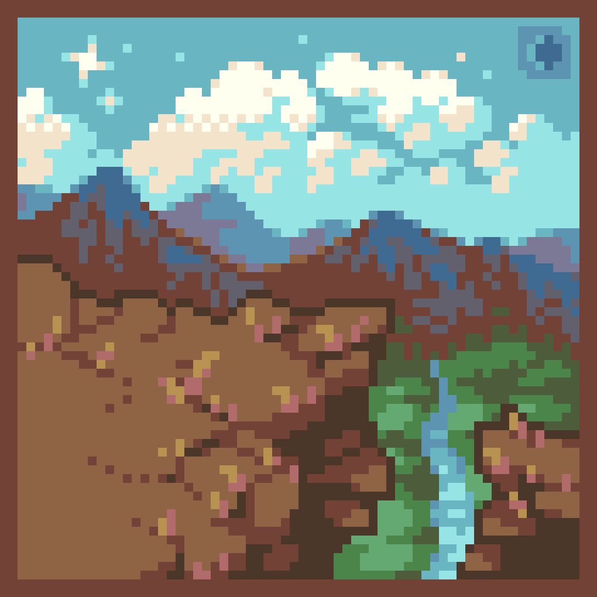 Pixilart - Cliffs by Eclipse89