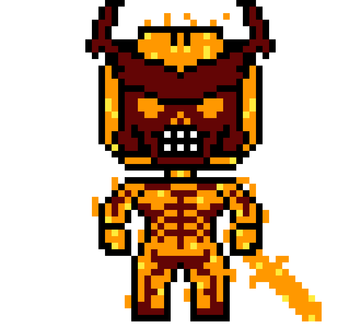 Editing Funko Pop Surtur 8 BIT - Free online pixel art drawing tool ...