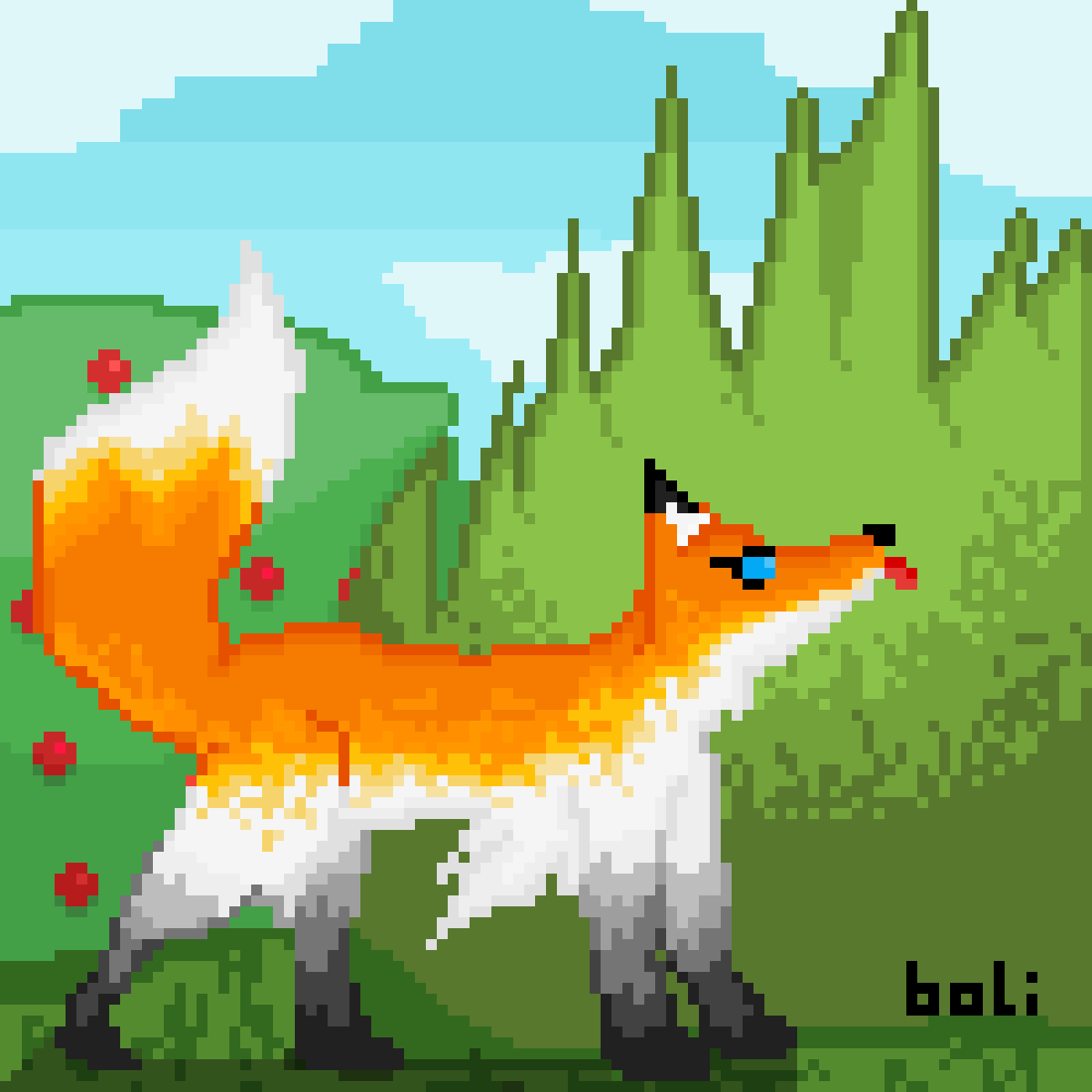 Pixilart - Fox by BolietChan