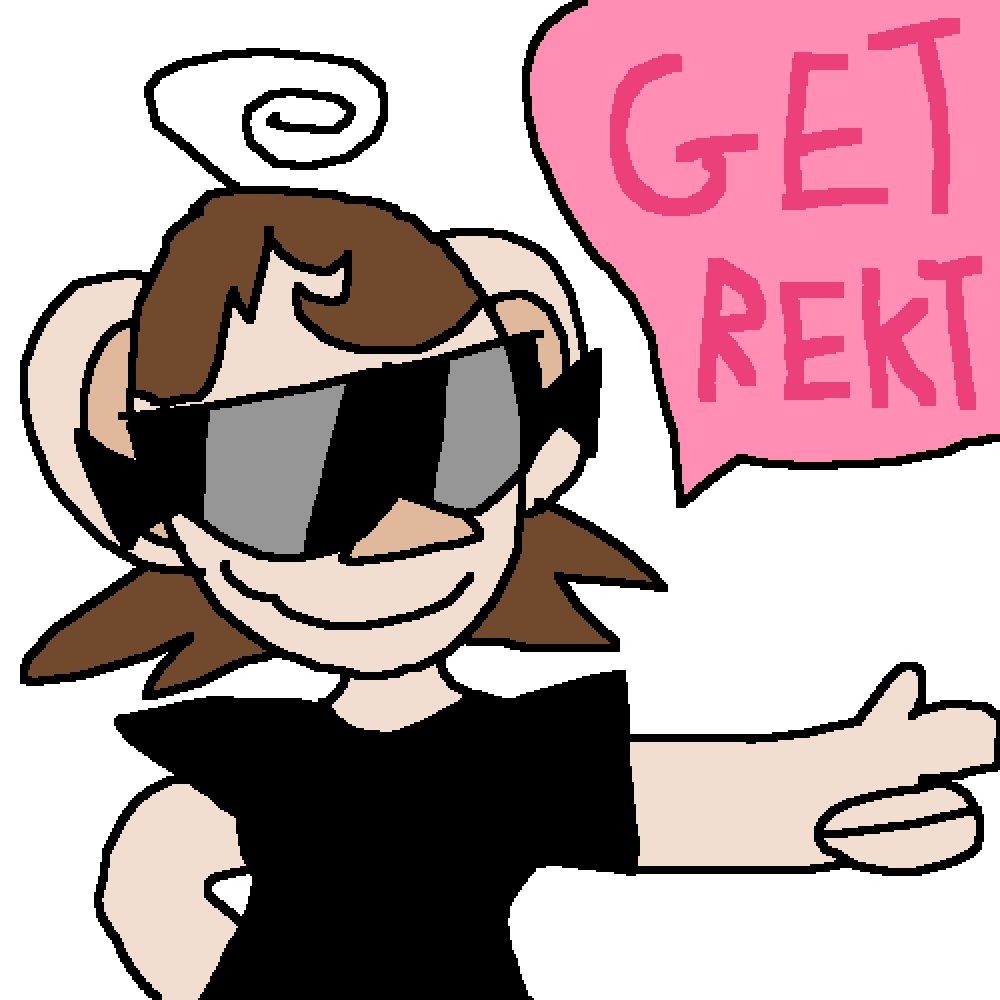 Pixilart - Get rekt by HONEYOATZ
