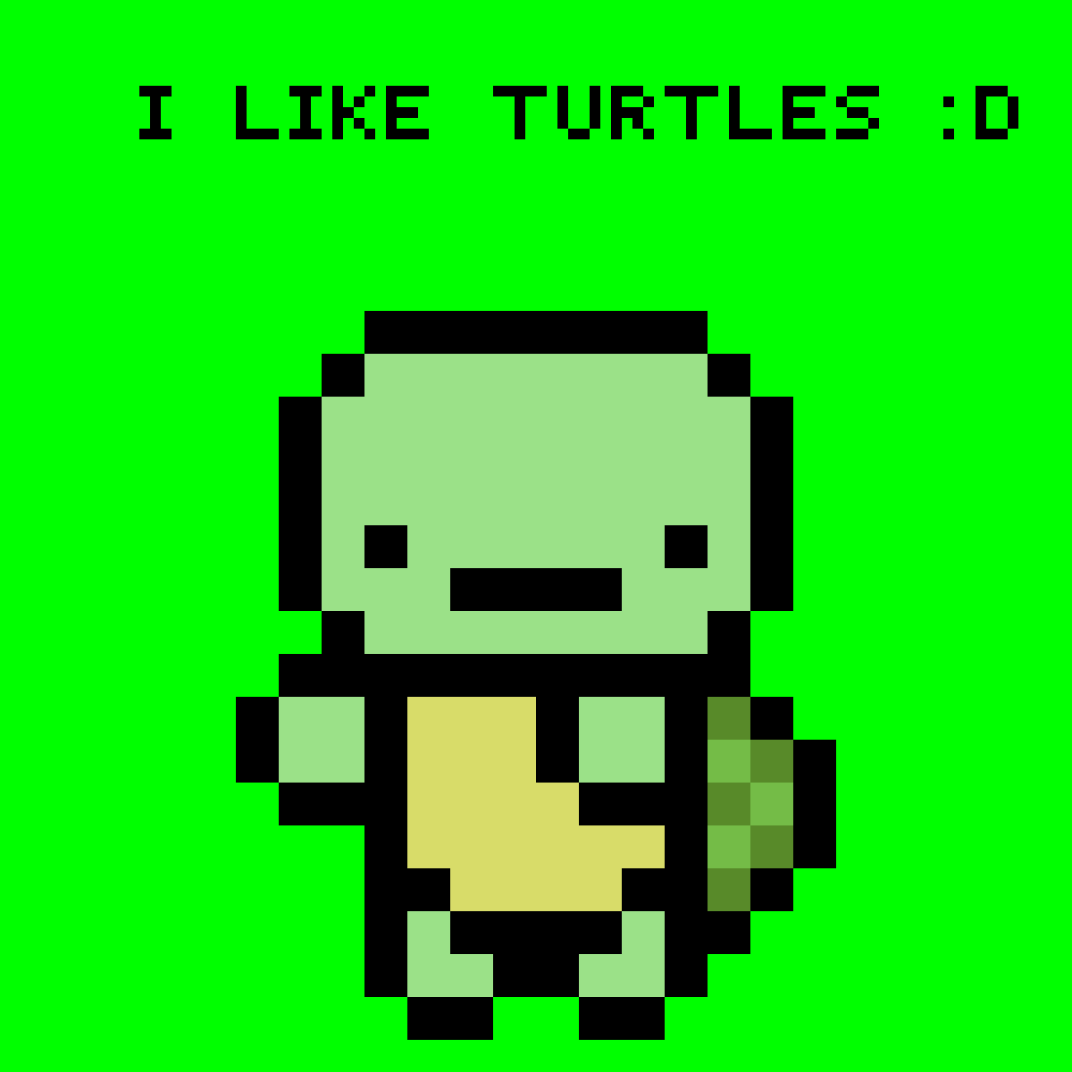 Pixilart - Turtles :3 by Anonymous