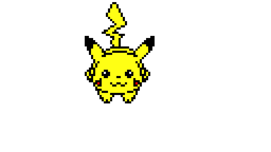 Pixilart - Pikachu by Nigunation